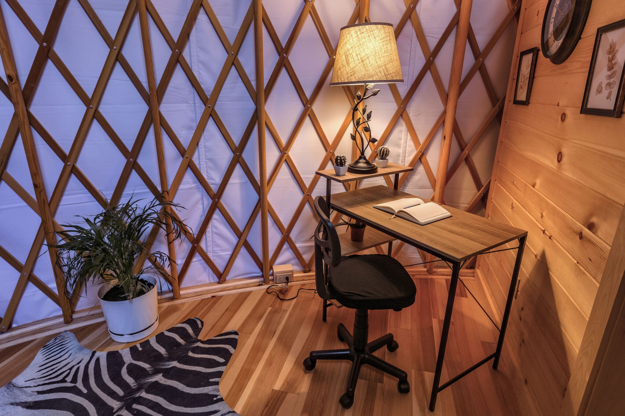 Yurt Village | Acadia Wilderness Lodge